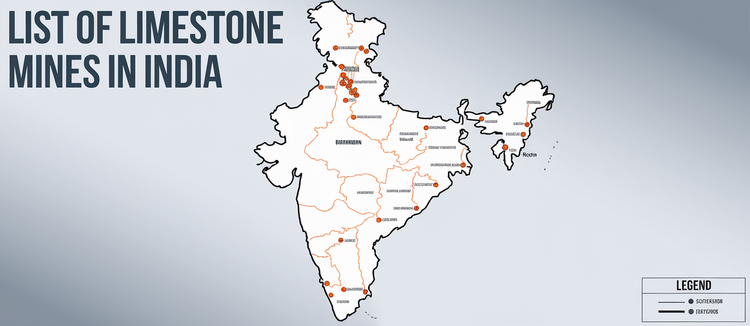 List Of Limestone Mines & Products In India – Dharajyot Stone Art