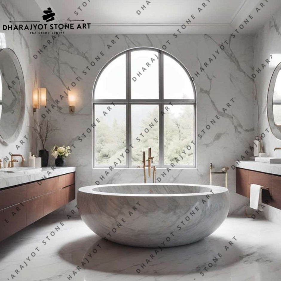 Buy stone bathtub & marble bathtub online via manufacturer – Dharajyot ...