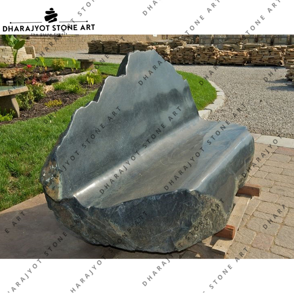 Stone Bench: Natural stone garden bench manufacturer in India ...
