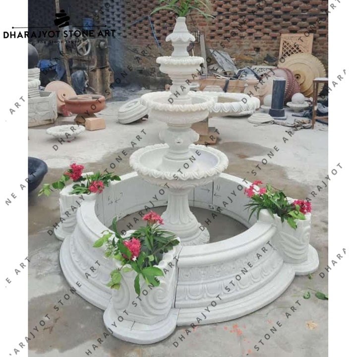 Stone garden & outdoor water fountain manufacturer in India – Dharajyot ...