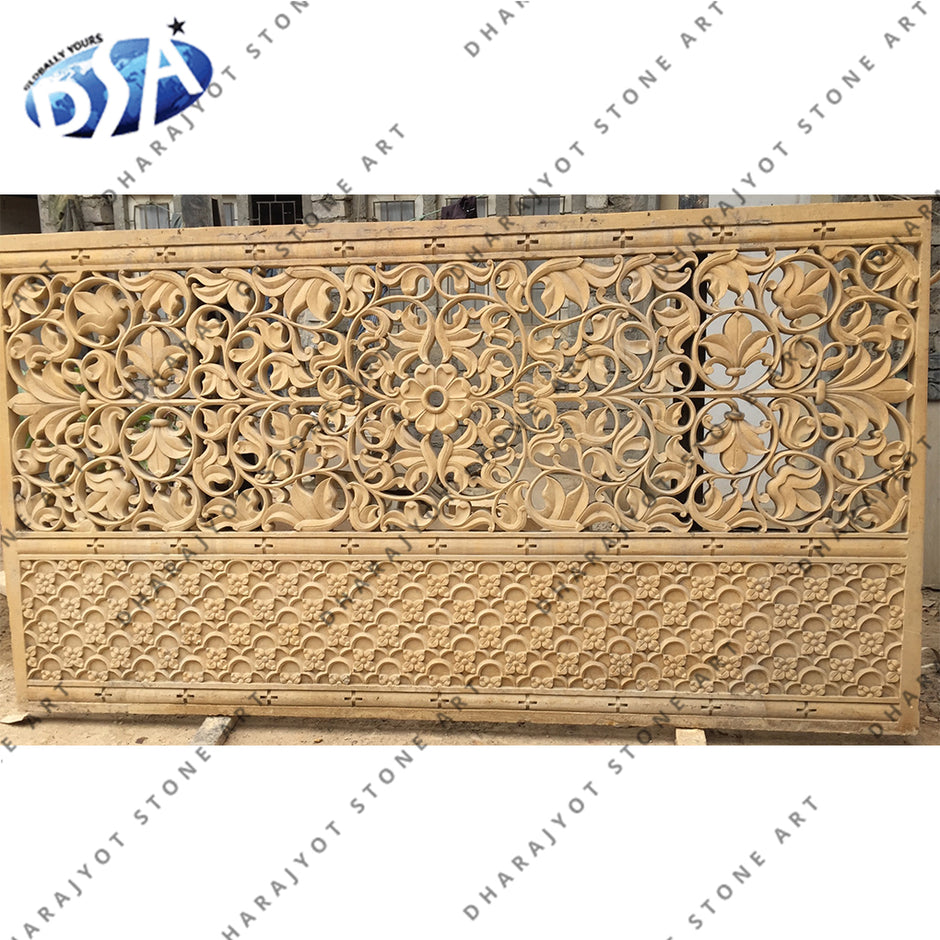 Stone Jali: Sandstone marble jali manufacturer & supplier in India ...