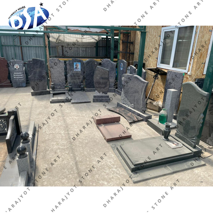 Black Granite Russian Modern monument – Dharajyot Stone Art
