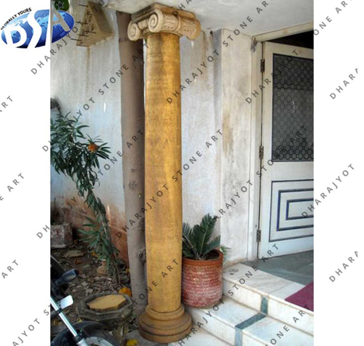 Marble & Stone Pillar online For Home by Manufacturer – Dharajyot Stone Art