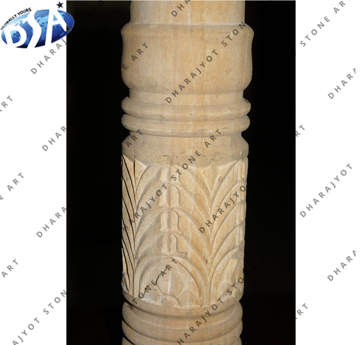 Marble & Stone Pillar online For Home by Manufacturer – Dharajyot Stone Art