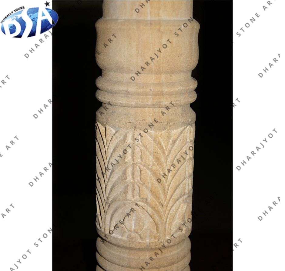 Marble & Stone Pillar online For Home by Manufacturer – Dharajyot Stone Art