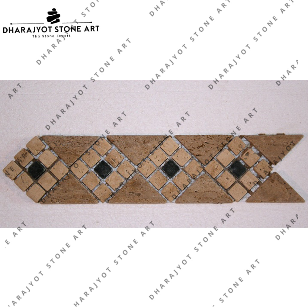 Sandstone Strip Regular Mosaic – Dharajyot Stone Art