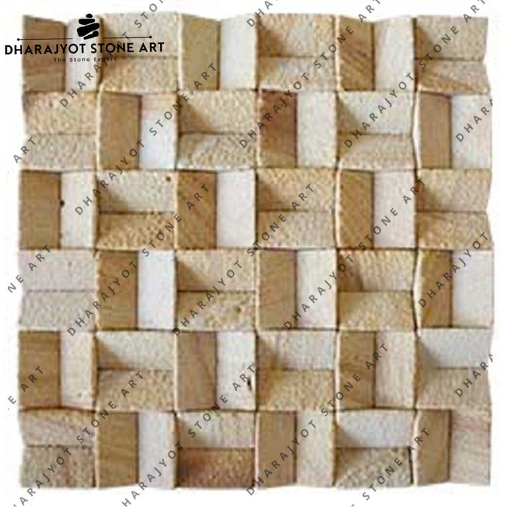 Newstar Natural Stone Tapered mosaic – Dharajyot Stone Art