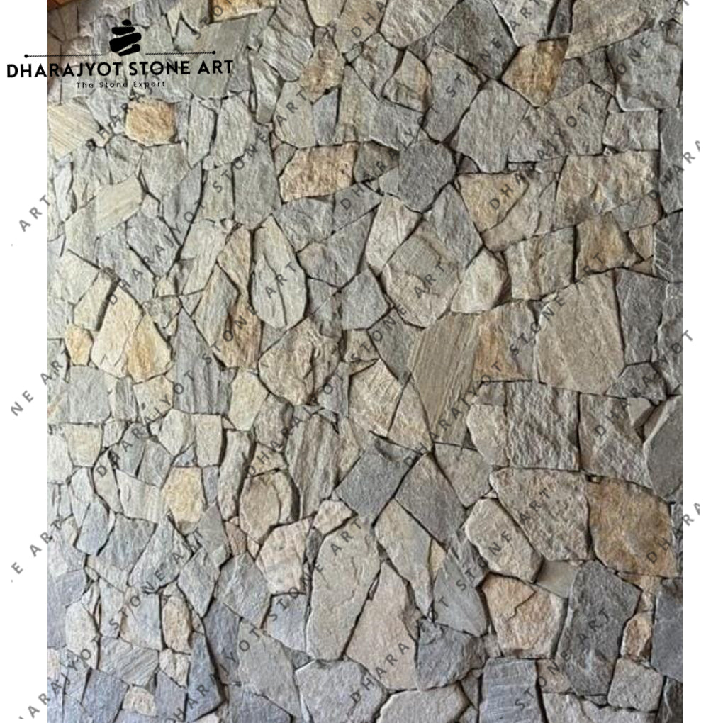 Elegant Natural Stone Elevation Wall Cladding – Dharajyot Stone Art